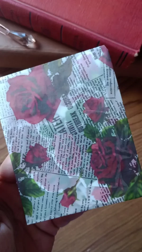 Stickers transparentes Rosas rojas - Merchas Journaling