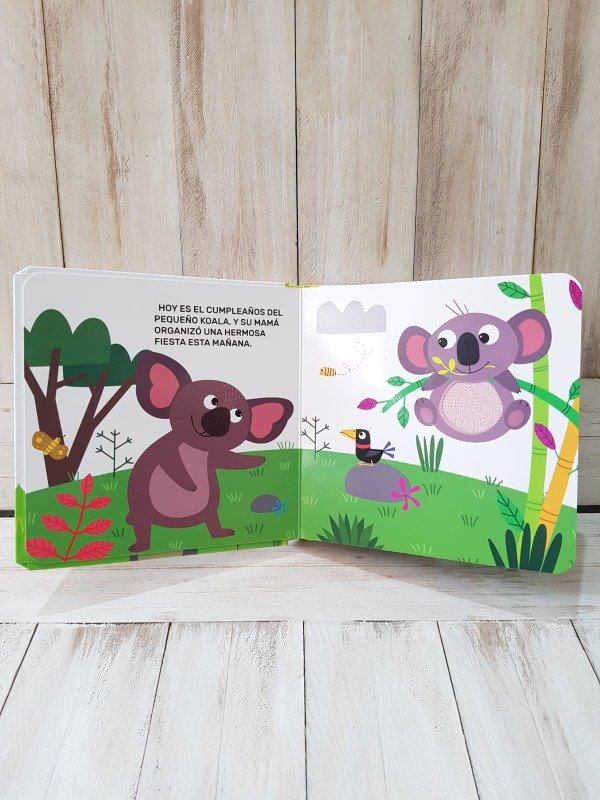 Libro de cuentos con texturas - Animales - Magia Tienda Didáctica