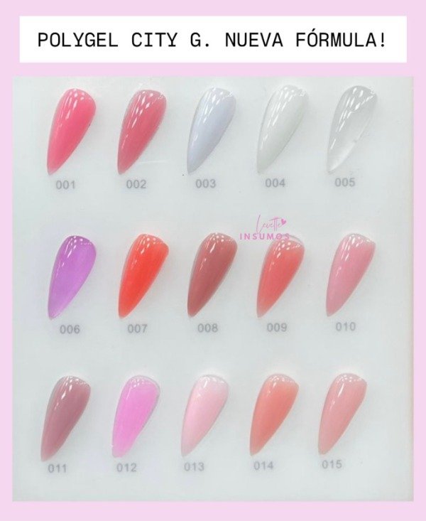 POLYGEL CITY GIRL 30ML 06 CRISTAL PINK - LEVETTE INSUMOS