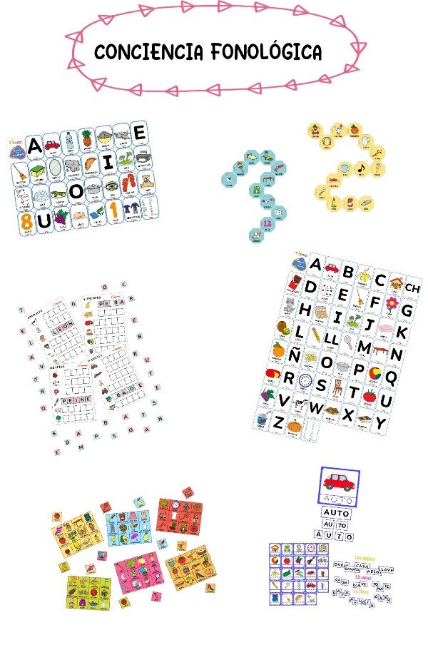 COMBO CONCIENCIA FONOLÓGICA - ABANICOS