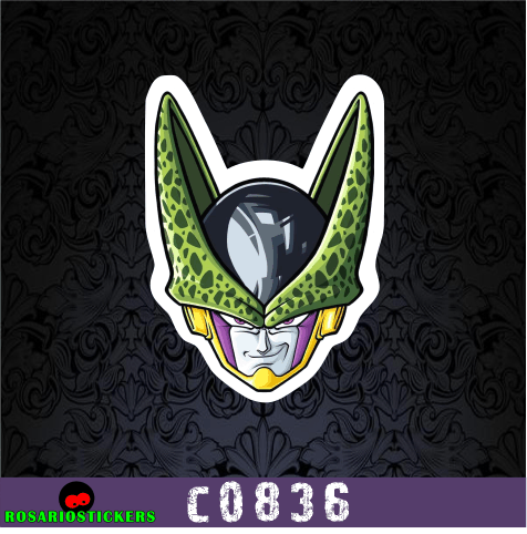 C0836 - Cell Dragon Ball - RosarioStickers