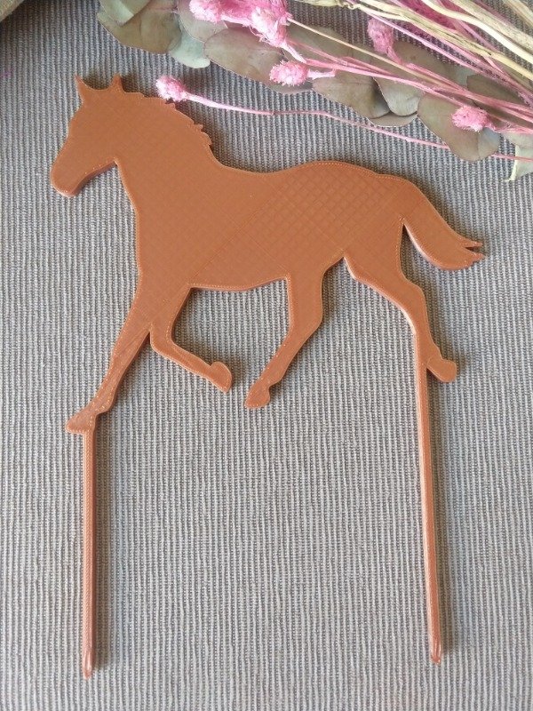 Topper Cake Caballo - Tres de Kiwi