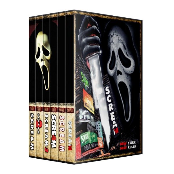 Scream Saga Completa 1996-2023 Dvd Latino/ingles Subt Esp - VIDEOCLUBSUAREZ