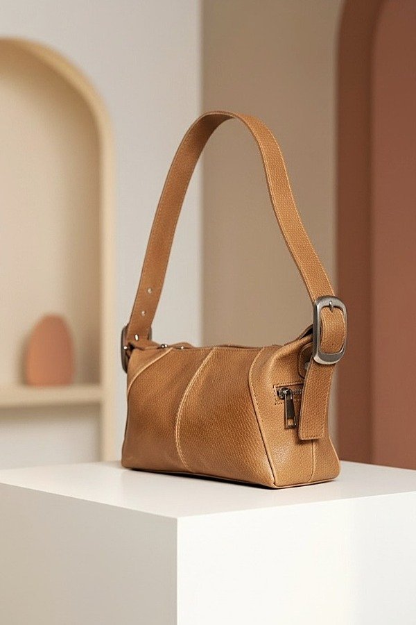 Cartera Bag Compacta Marrón Suela - Varese Calzados