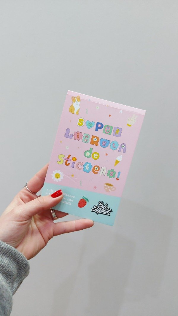 Libreta de stickers - Mely Tienda