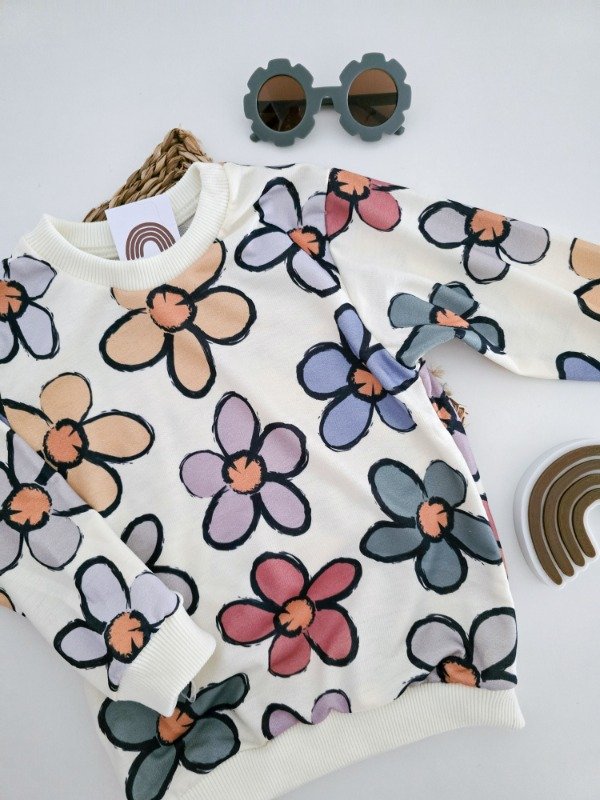Buzo flores colores - Pipa tienda