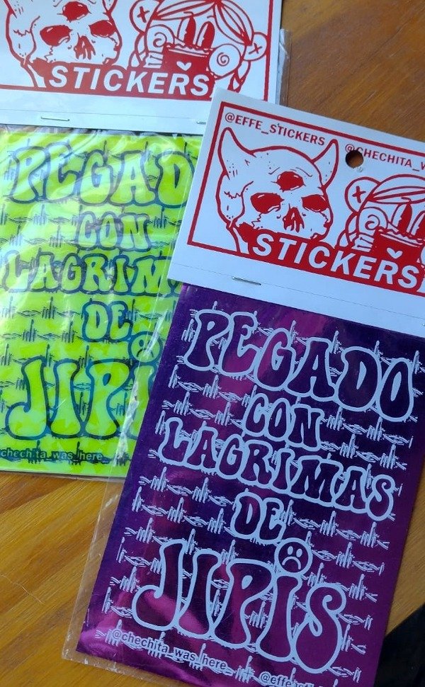 Stickers - chechita was here