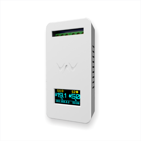 Sensor Temperatura/humedad Higrometro Wifi Con Doble Relay - Wisee IOT ...