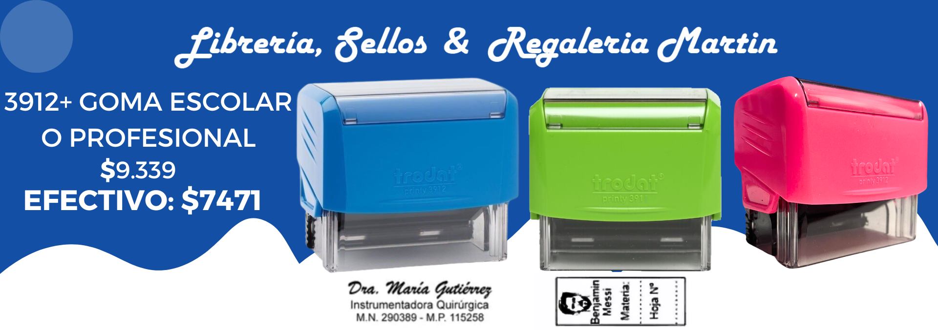 Tienda online de Sellos Martin