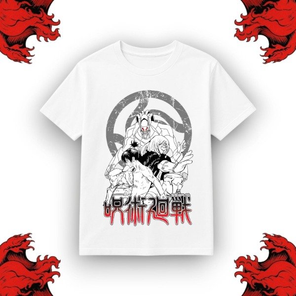 Remera Mechamaru vs Mahito - Senpai Style