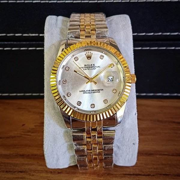 Reloj RLX DATEJUST (COMBINADO BLANCO) - TomyRelojes
