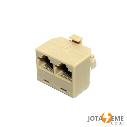 Adaptador DUPLEX RJ45 - jota-eme