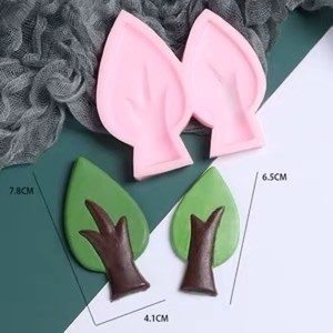 Molde 2 arbolitos- PREVENTA - Insumos Velas Mágicas
