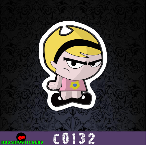 C0132 - Mandy Las Aventuras de Billy y Mandy - RosarioStickers