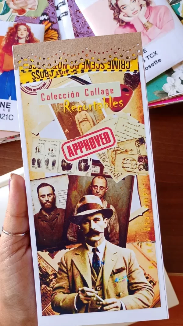 Colección collage recortables Detectives - Merchas Journaling
