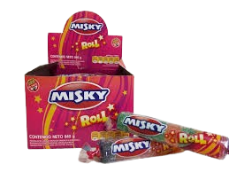 Gomitas Misky rollo x 12 - Golosinas oeste