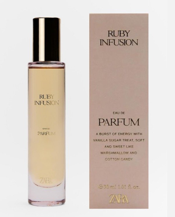 Perfume Ruby Infusion 30ml Zara (caja abollada) - Perfumes Bastet