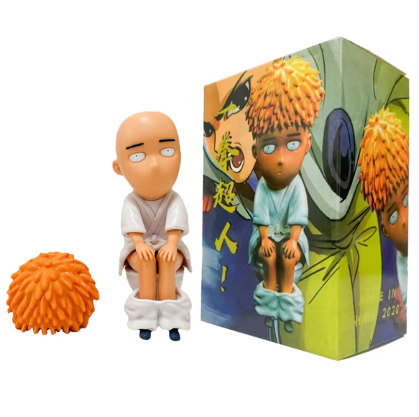 Figura Saitama "Charanko" 13cm - One Punch Man - YokaiAnime