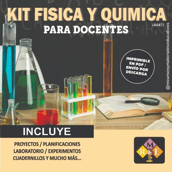 KIT FISICA QUIMICA DOCENTES - Emprendedora Digital