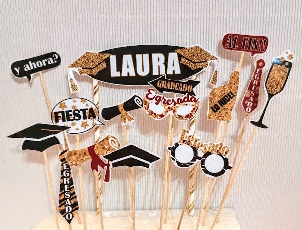 TOPPER DE TORTA EGRESADOS - Mirian dulce golosinas