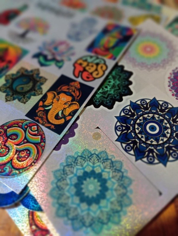 Pack x 100 stickers - DecoMoviles