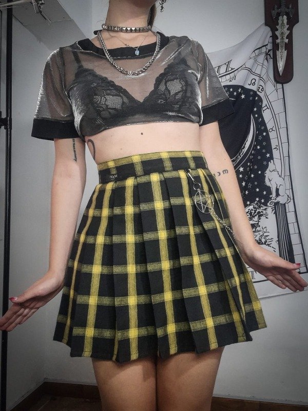 Polleras Tableadas Cuadrille - MoonStyle