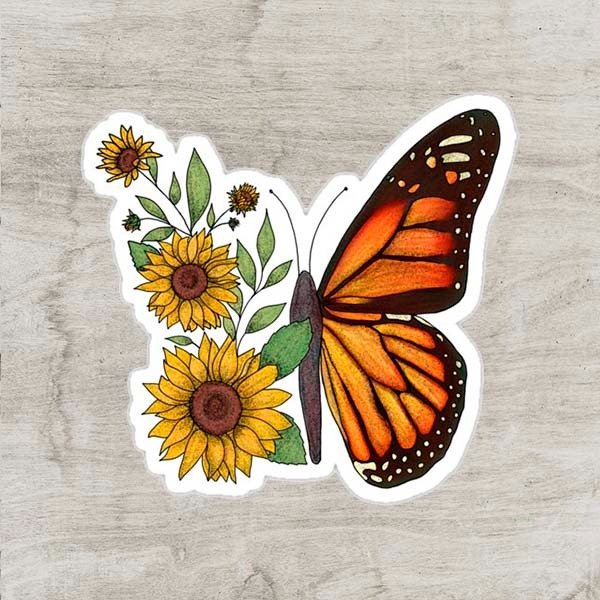 Mariposas #3 - stickersbylali