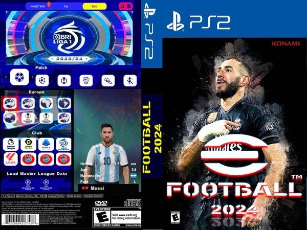 PES 2024 eFOOTBALL EUROPEO (INGLES) - LibrexPlay2