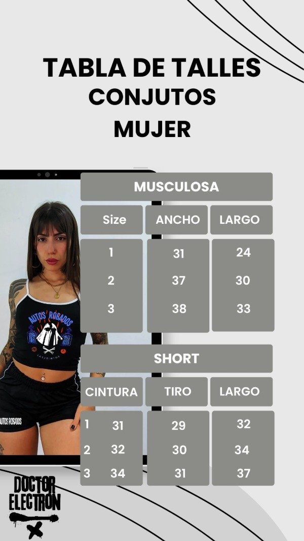 CONJUNTO MUJER VIEJAS LOCAS - DOCTOR ELECTRON