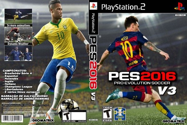 PES 2016 PS2 - PS2 Para Todos