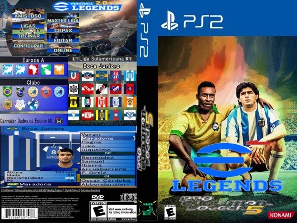 PES EFOOTBALL LEGENDS 2.0 - LibrexPlay2