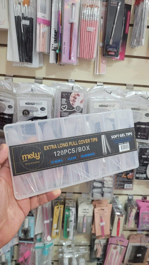 tips mely extra long full cover - Mayorista MyaVictoria