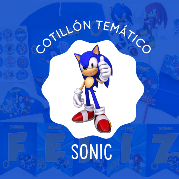 SONIC IMP- ELEEGIR PRODUCTO - Cotillón arlequín