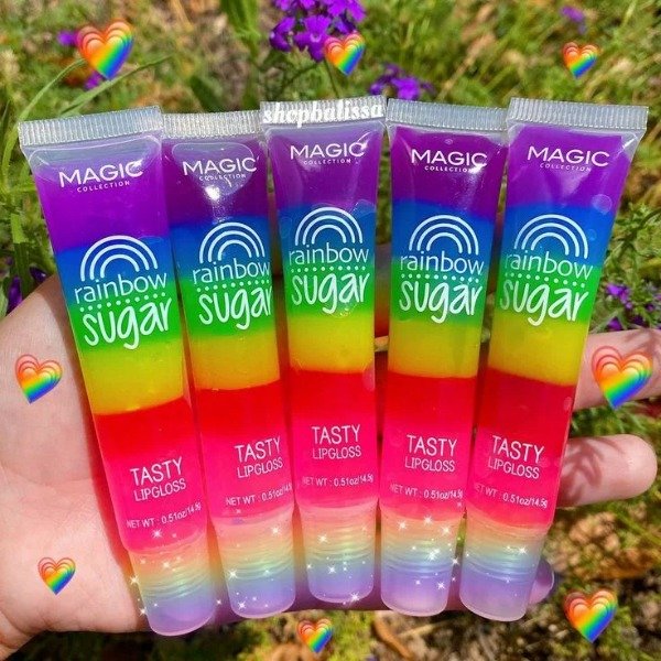 Gloss arcoíris - UNICOR MAKEUP