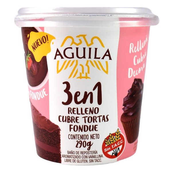 cubre tortas aguila 3 en 1 290grs - Mirian dulce golosinas