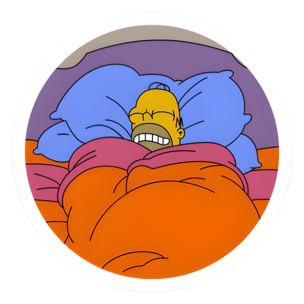 Homero Simpson - Sticker Freak