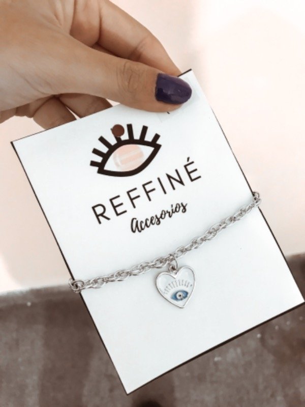 Pulsera trenzada ojo (color surtido) - Reffiné accesorios