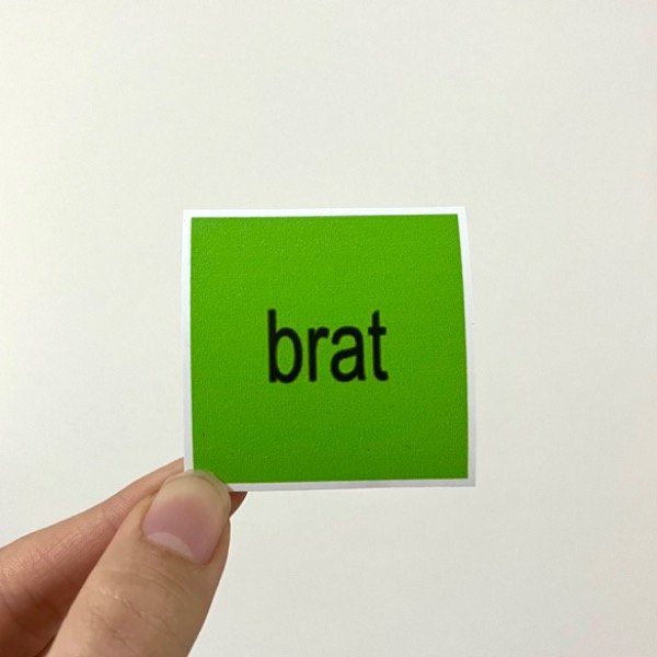 BRAT - Sticker individual Charli XCX - Bohemian Stickers