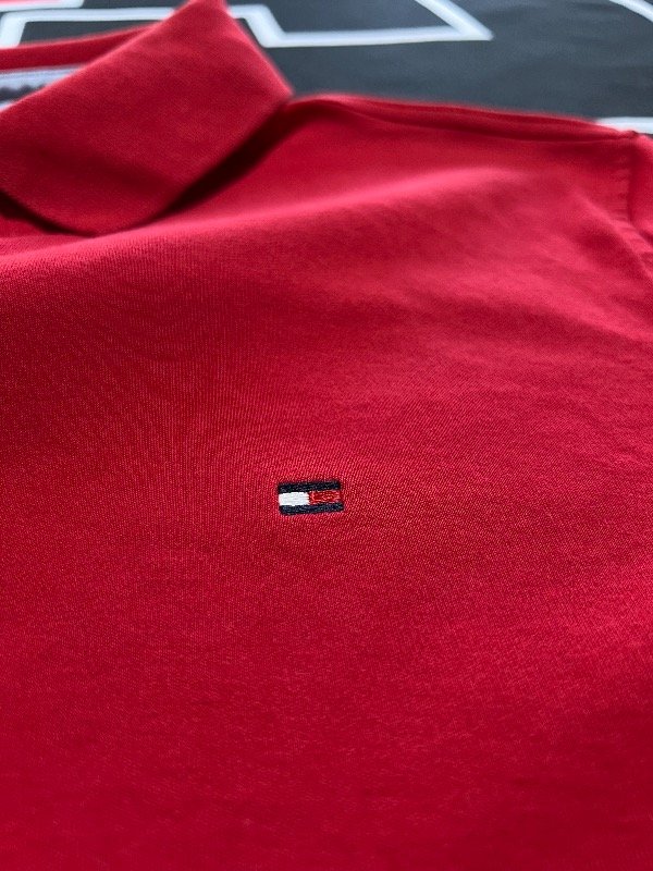 Chomba Tommy Hilfiger roja. Talle M - Fly South