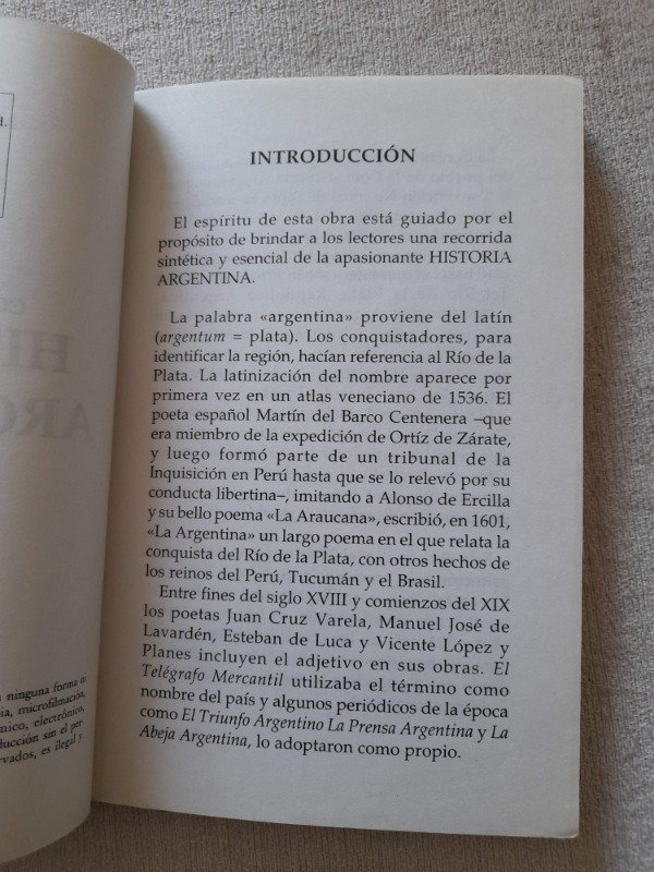Compendio De Historia Argentina - Mariana Vicat - Libertador - Libros ...