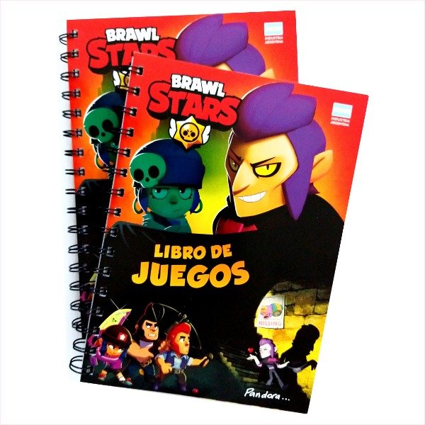 Cuaderno Brawl Stars De Juegos Anillado! Con Memo Test - Soy Pandora Color