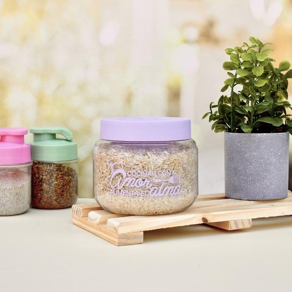 CONTENEDOR CIRCULAR BAJO 750 CC SUMIL - Celébrate