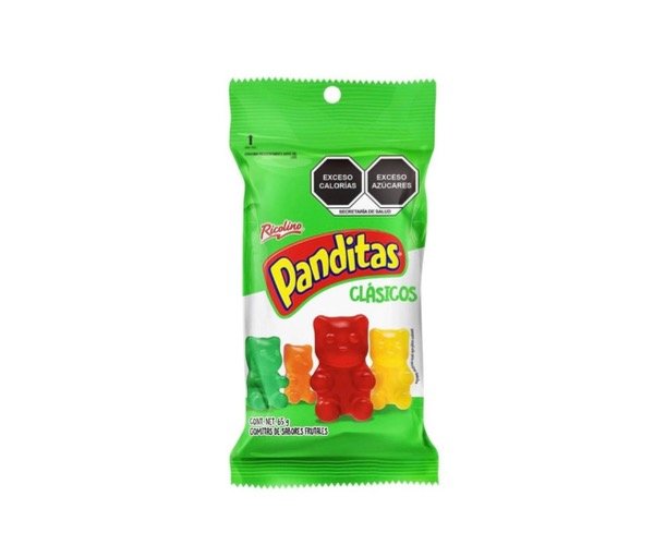 Gomitas Ricolino Panditas clásicos 65 g - Nakamamix