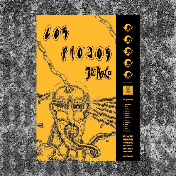 Póster Los Piojos "Tercer Arco" - Mandinga Remeras