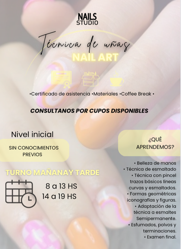 Curso de Nail Art - Presencial - Nails Studio