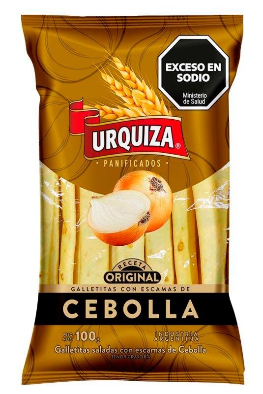 Tablitas sabor Cebolla x 100 gr - Urquiza - Deli La Plata