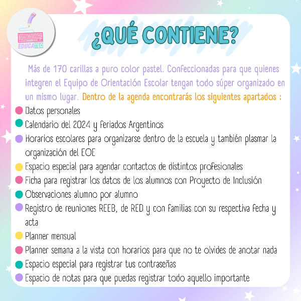 Agenda EOE - A4 - Educatec