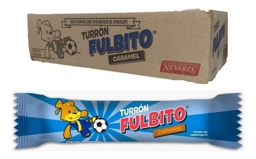 Turrón fulbito x 25 u - Mirian dulce golosinas