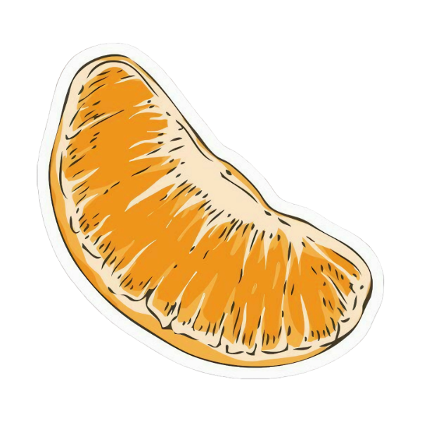 Mandarina - Sticker Freak