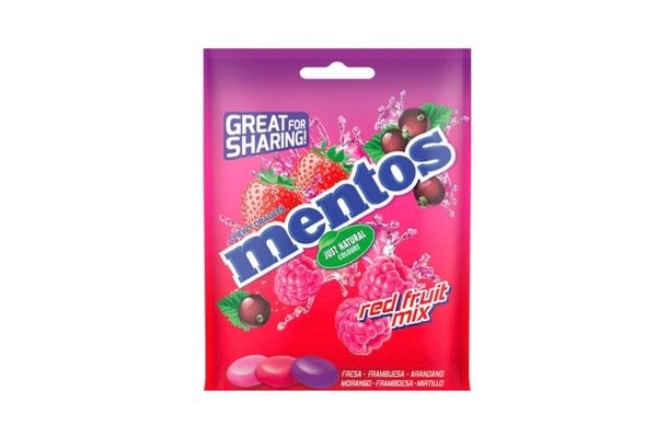 mentos red fruit mix 150gr - Nakamamix